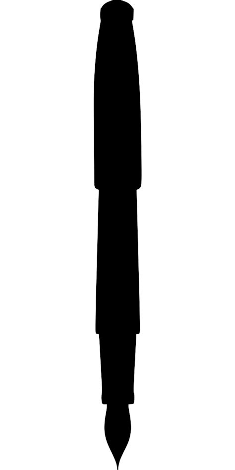 Svg حبر رسم قلم جاف جاري الكتابة صورة Svg And أيقونة Svg Silh