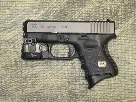 Glock 26 Accessories Rail