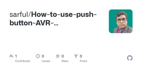 GitHub - sarful/How-to-use-push-button-AVR-microcontroller-program-