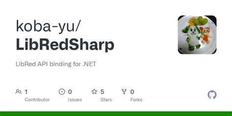 GitHub Koba Yu LibRedSharp LibRed API Binding For NET