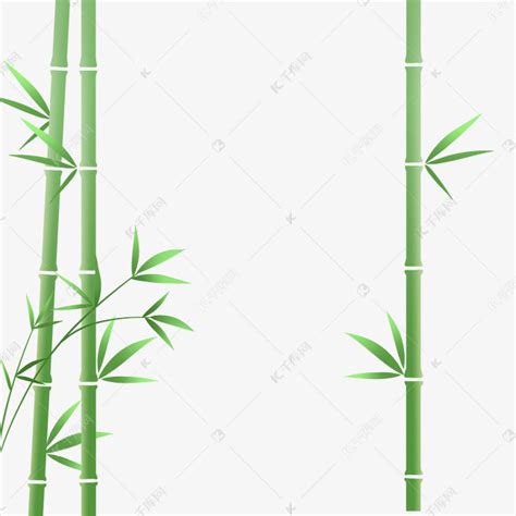 春天春季植物竹子竹叶素材图片免费下载 千库网