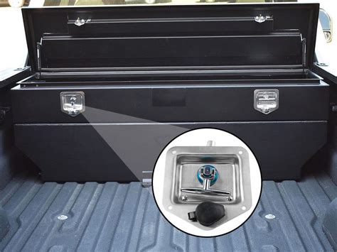 Amazon HNeekyr Tool Box Latch Stainless Steel T Handle Latch With Lock For Truck RV Camper