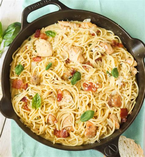 Chicken Carbonara Immaculate Bites