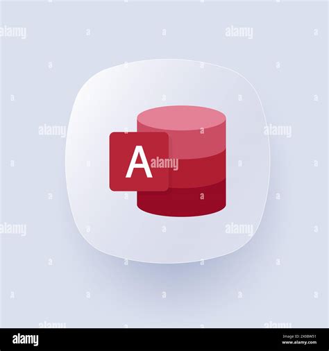 Microsoft Access Logo Relational Database Management System Microsoft