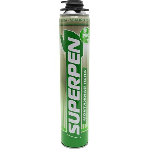 Пена монтажная Superpen PRO 750 мл 6501705 - выгодная цена, отзывы ...