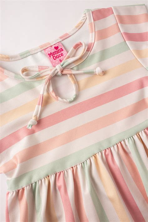 Vestido Infantil Feminino Sweet Menina Doce