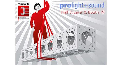 Triple E In European Launch Of Modtruss Full Size Meccano For Theatre