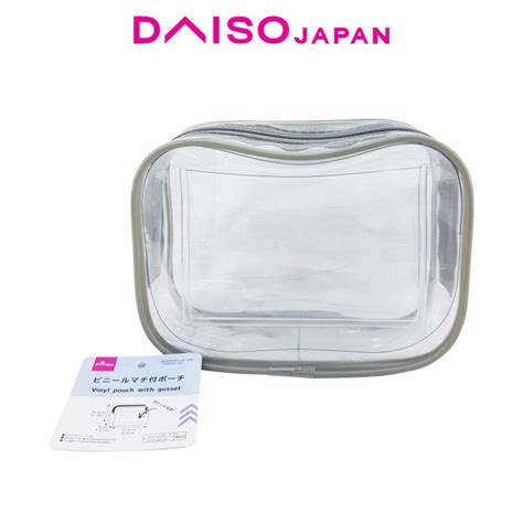 Daiso Vinyl Pouch Case Lazada Ph