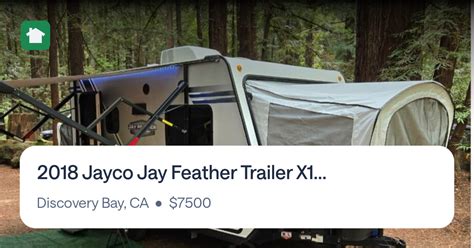 2018 Jayco Jay Feather Trailer X17z For 7500 In Discovery Bay Ca