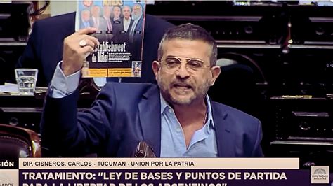 Cisneros Adelantó Que Votará En Contra De La Delegación De Facultades