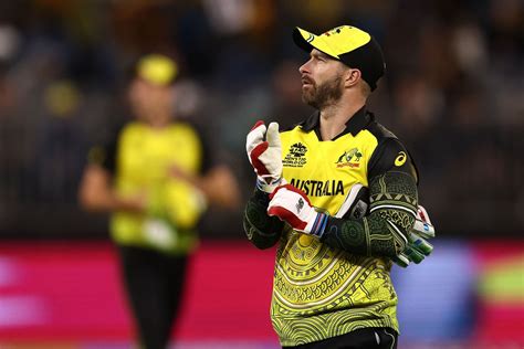 Matthew Wade Reprimanded For Breaching Icc Code Of Conduct During Aus