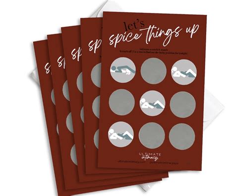 Scratch Off Oral Sex Position Cards Scratch Off Game Cards Oral Sex