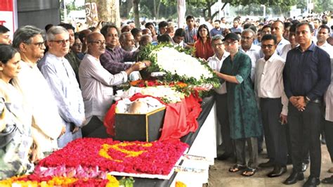 Badruddin Umar Laid To Eternal Rest The Asian Age Online Bangladesh