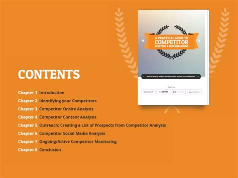 A Practical Guide To Competitor Auditing And Benchmarking Ppt