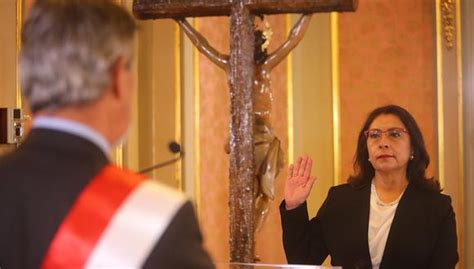 Nuevo Gabinete Ministerial Violeta Bermúdez Conoce El Perfil De La