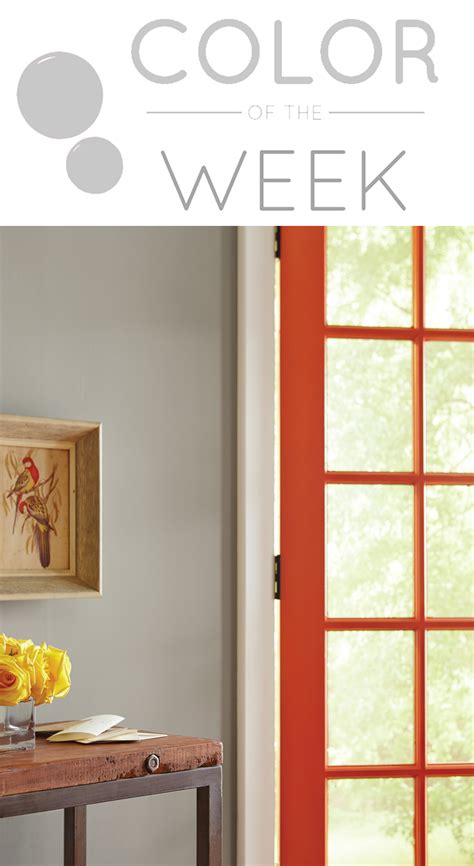 Color Of The Week Behr Premium Plus Fashion Gray Design Meet Style