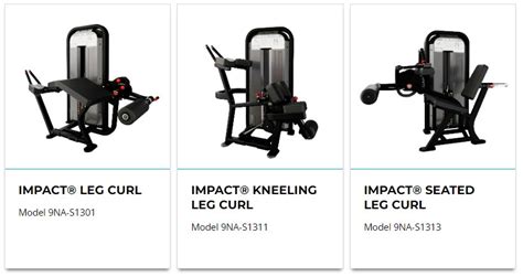 Nautilus Impact Selectorized Line Innovative Fitness