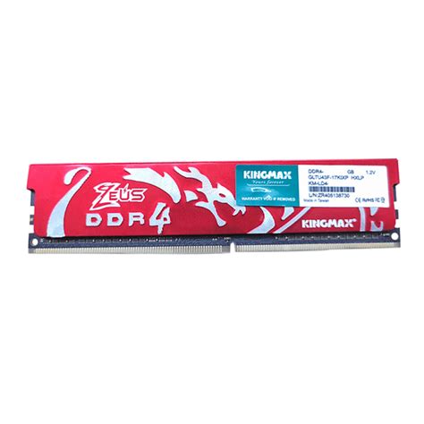 Ram Kingmax Zeus Dragon 8gb Ddr4 Tản Nhiệt Qsd Tinhocngoisao Com