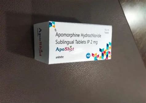2mg Apomorphine Hydrochloride Ublingual Tablets Ip At Best Price In Haridwar