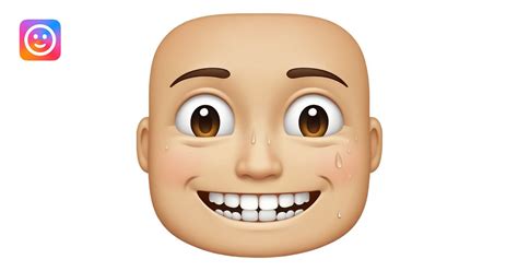 Smiling Through Gritted Teeth While Crying Emoji Ai Emoji Generator