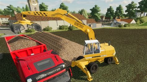 Excavator Liebherr 902 Pack FS22 KingMods