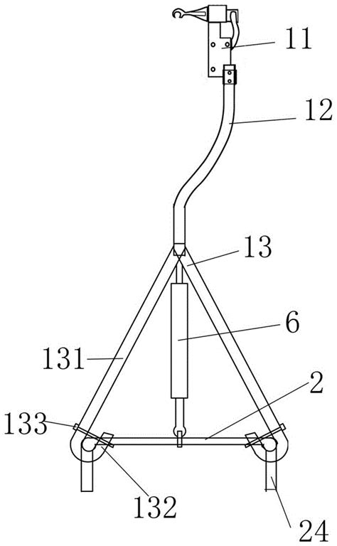 一种矿用急救担架猴车的制作方法