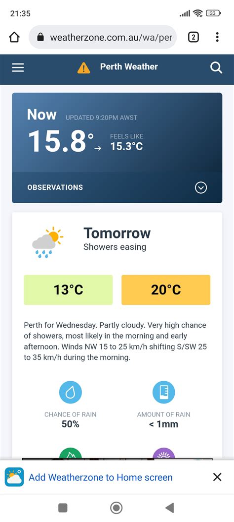 Perth Weather Like Winter Now Hardwarezone Forums