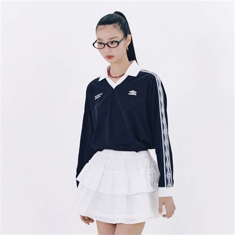 Hbl Og 우먼스 새틴 풋볼 저지 딥네이비up222crj51 감도 깊은 취향 셀렉트샵 29cm