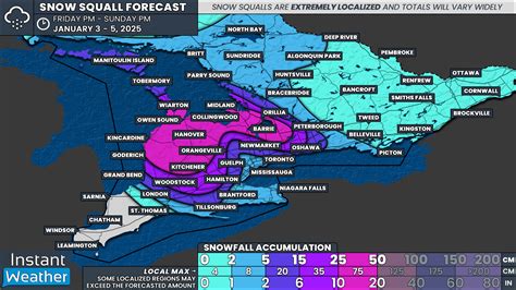 Snow Squall Blast Continues This Weekend As Parts Of Southern Ontario