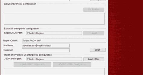 configure vcenter 7 profile from powershell gui vgeek tales from
