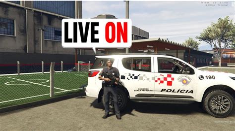 Gta Rp Ao Vivo RÁdio Patrulha Em Patrulhamento Noturno Em SÃo Paulo