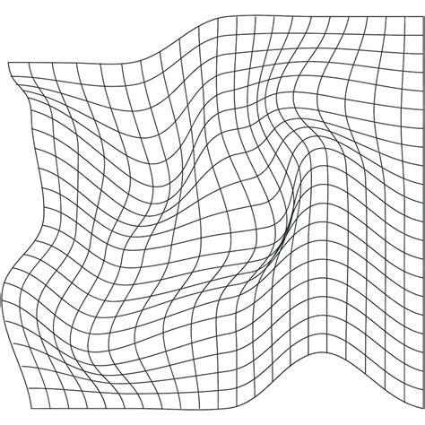 Premium Vector Abstract Distorted Wireframe Wave Vector Curve Surface Background Technology