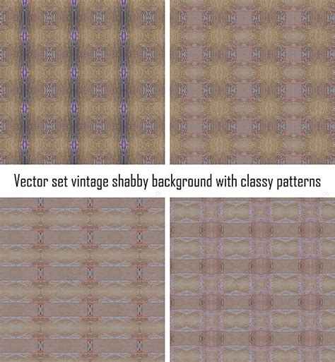 Vector Set Vintage Background Classical Patterns Wrapping Circle Vector Vector Wrapping Circle