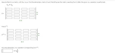 solved assume that a is a matrix with four rows find the