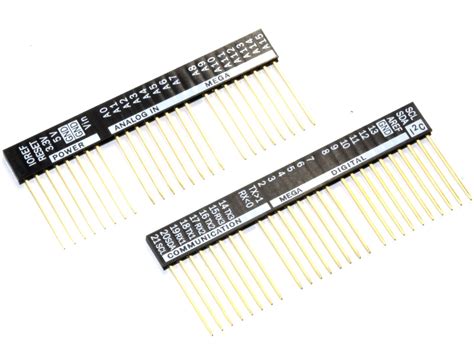 3 Sets Of Stackable Mega2560 Headers With Signal Print Universal