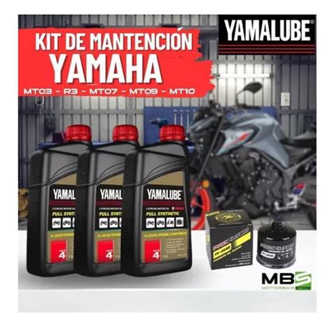 Kit Mantención Moto Yamaha Mt 03 Mt 07 Mt 09 Yzf r3 R6 Xj6 Cuotas sin