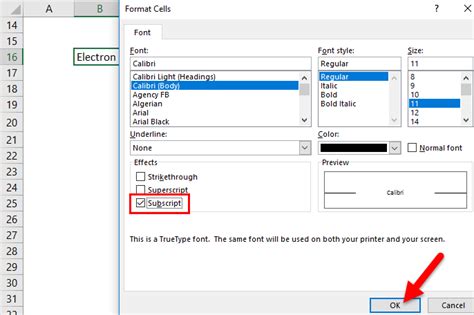 subscript in excel examples how to use subscript in excel