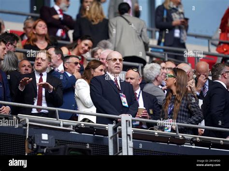 Manchester United Owner Avram Glazer In The Stands During The Vitality
