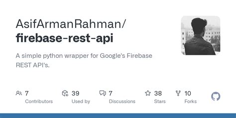Github Asifarmanrahmanfirebase Rest Api A Simple Python Wrapper For