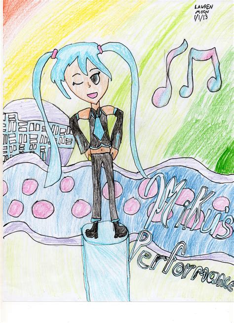 Miku`s Performance By Mikugirl22 On Deviantart