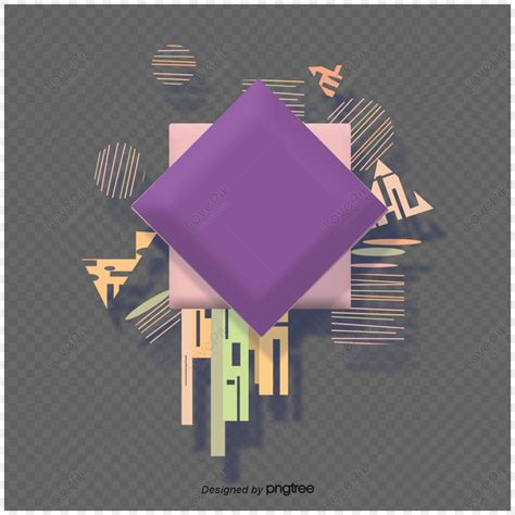 Purple Label For Collision Geometry Pink Gradient Labels Circular