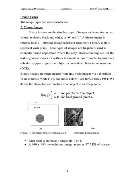 Gray Scale And Colour Image Representation Pdf