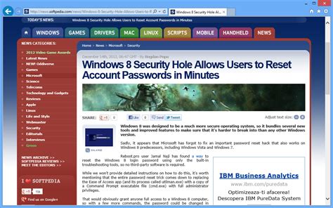 Why Internet Explorer 10 Is Better Than Any Other Browser Softpedia