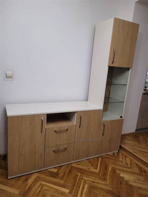 Продавам секция за всекидневна Секция етажерка Мебели за дома и офиса Бургас Продавам