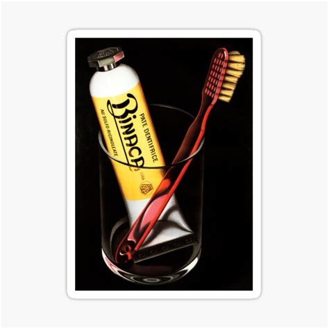 Switzerland Binaca Toothpaste 1943 Retro Advertisement Art Deco