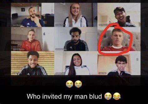 Who Invited My Man Blud Original Blud Thinks Hes On The Team Who