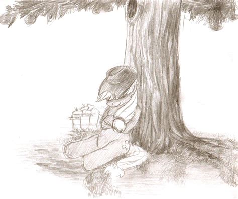 Applejack Drawing By Zan123456 On Deviantart