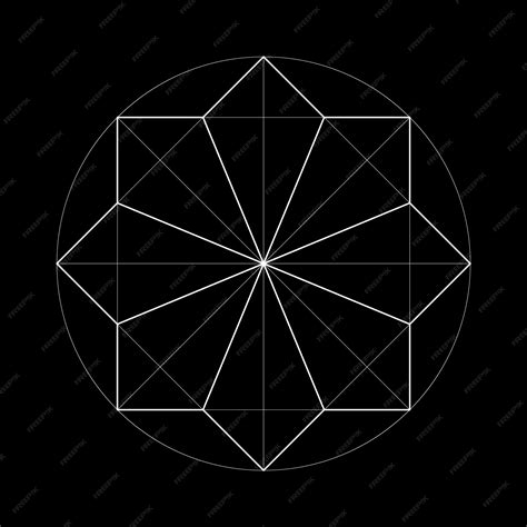 Premium Vector Set Of Sacred Geometry Vector Illustration Isolated On