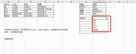 Excel中用“数据验证”实现单元格联动二级联动二级菜单数据验证两列关联 Csdn博客