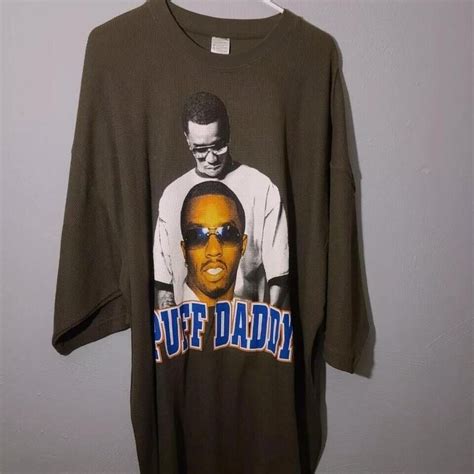 Vintage Puff Daddy P Diddy Rap Tee Shirt Thermal Gem